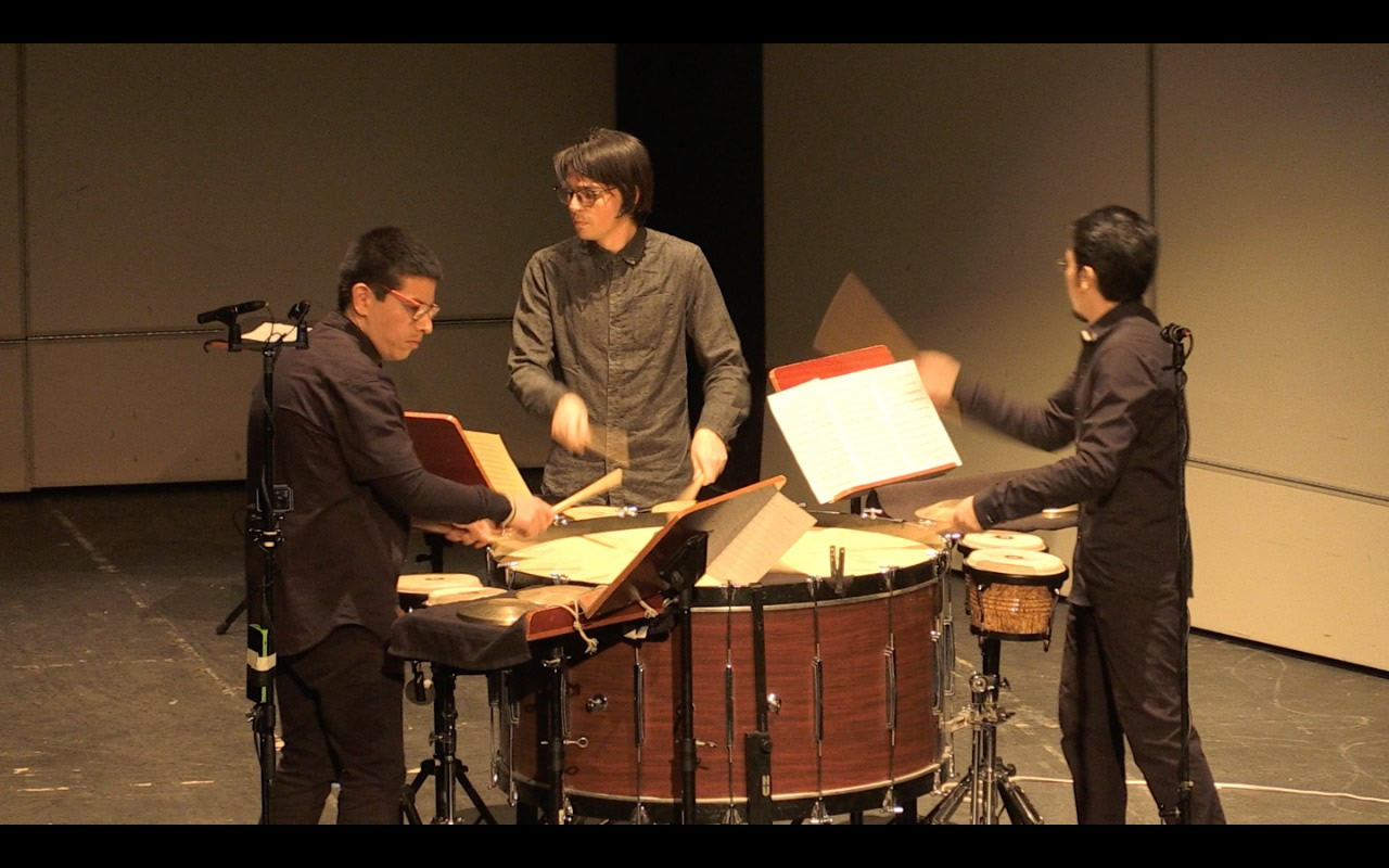 Ensamble de percusiones “Pulsar” concluye ciclo “Solistas de la OSUG”